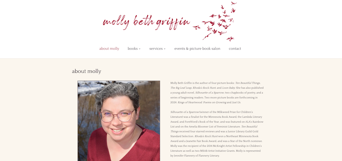 about molly - Molly Beth Griffin
